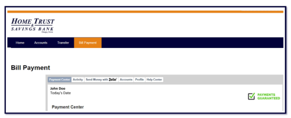 The Home Trust & Savings Bank